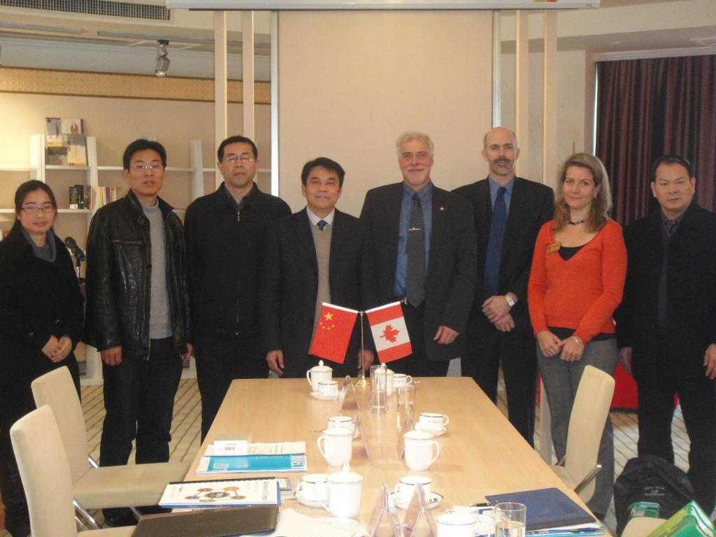 加拿大不列颠哥伦比亚大(UBC)代表再访我校-浙江农林大学