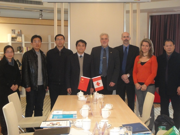 加拿大不列颠哥伦比亚大(UBC)代表再访我校-浙江农林大学